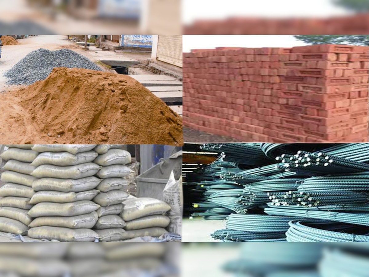 lucknow building materials price increase cement moorang sariya price ...