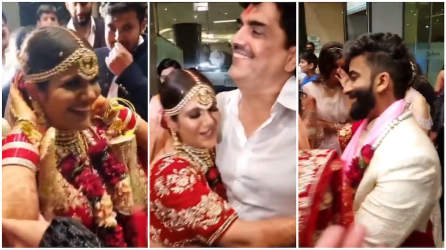 viral video of bride vidai funny video wedding video watch trending ...