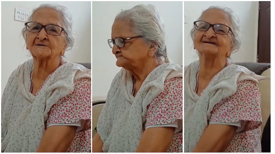 viral video of rockstar dadi vibhor fitness instagram reels video ...