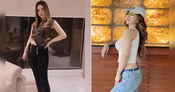 Pakistani model Susan Khan uses Lion as show piece in her birthday ...