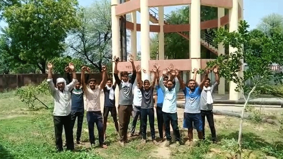 There was an outcry over water in Chomu Slogans raised against ...