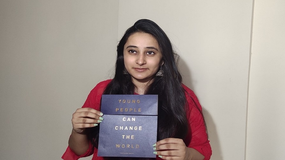 Palak Sharma of Rajasthan received Princess Diana Award did awareness ...