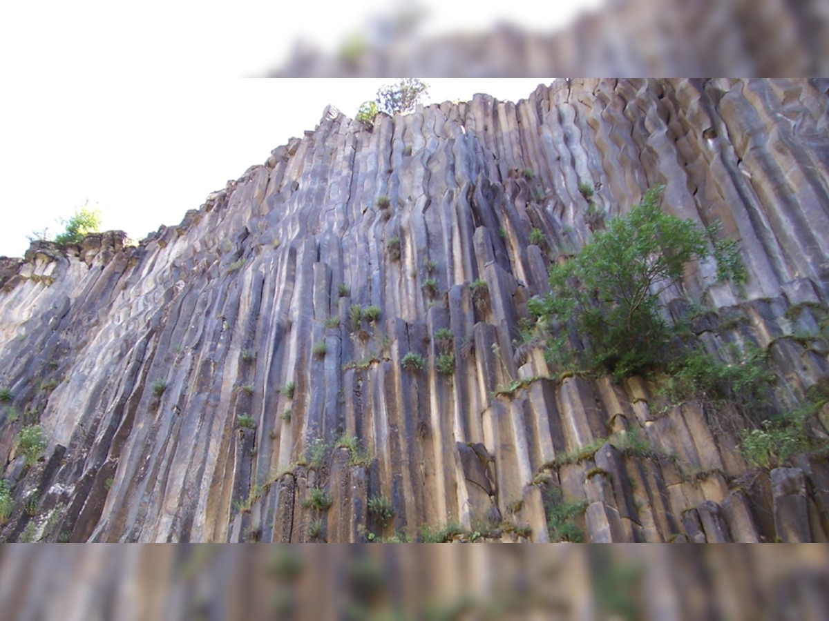 pillar of basalt rock formed six crore years ago was found in Yavatmal ...