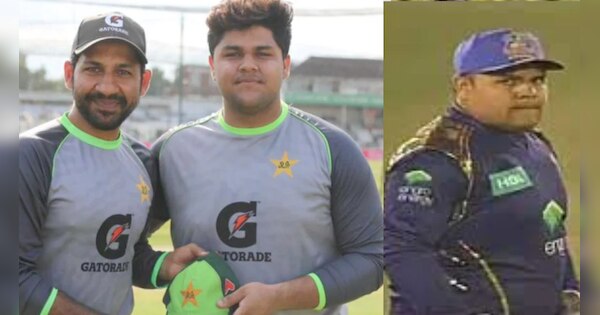 Fans body shame Moin Khan son Azam Khan as he is 110 kg on his ...