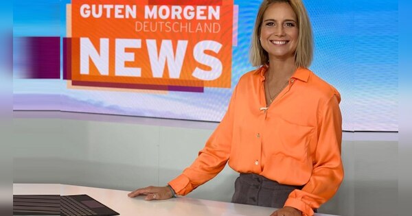 German TV reporter caught smearing herself with mud before claiming she ...