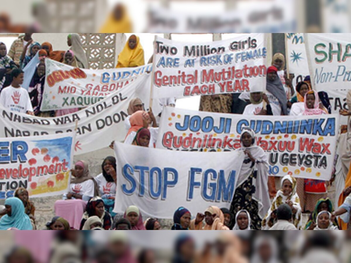 Female genital mutilation is common in these countries on the name of ...