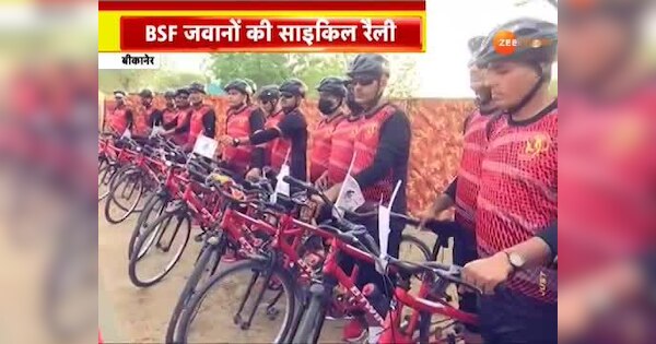 Fit India's message through BSF's CYCLE Rally | Bikaner Cycle Rally ...