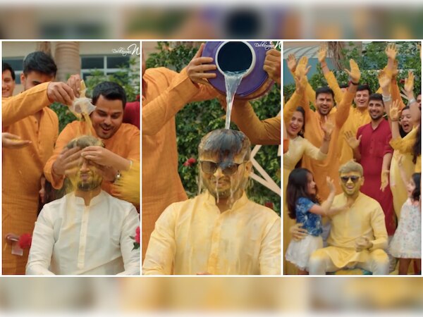 groom video of haldi ritual wedding video goes viral | Groom Video ...