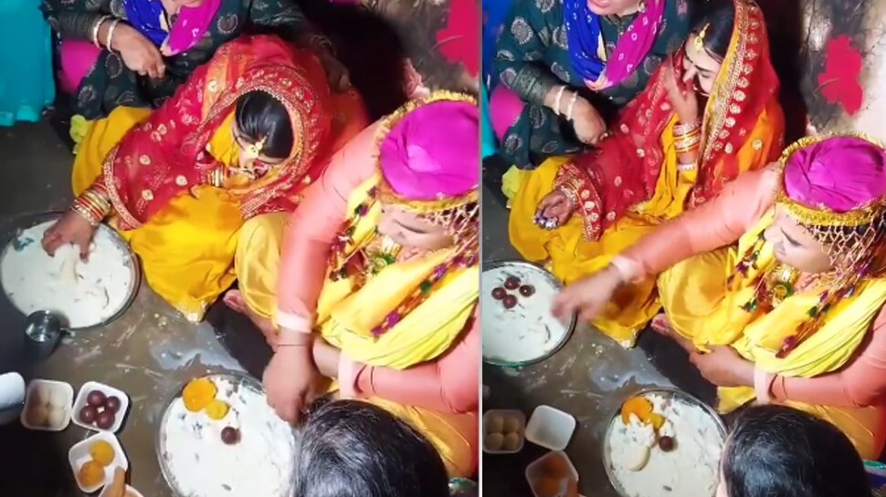 Marriage Funny Video: Wedding Video of groom cleverly trapped the bride ...