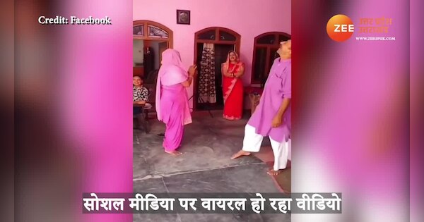 tau loving dance on haryanvi song in front of wife video viral on ...