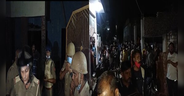 Agra building collapse 12 people injured rescue and relief work on spot ...