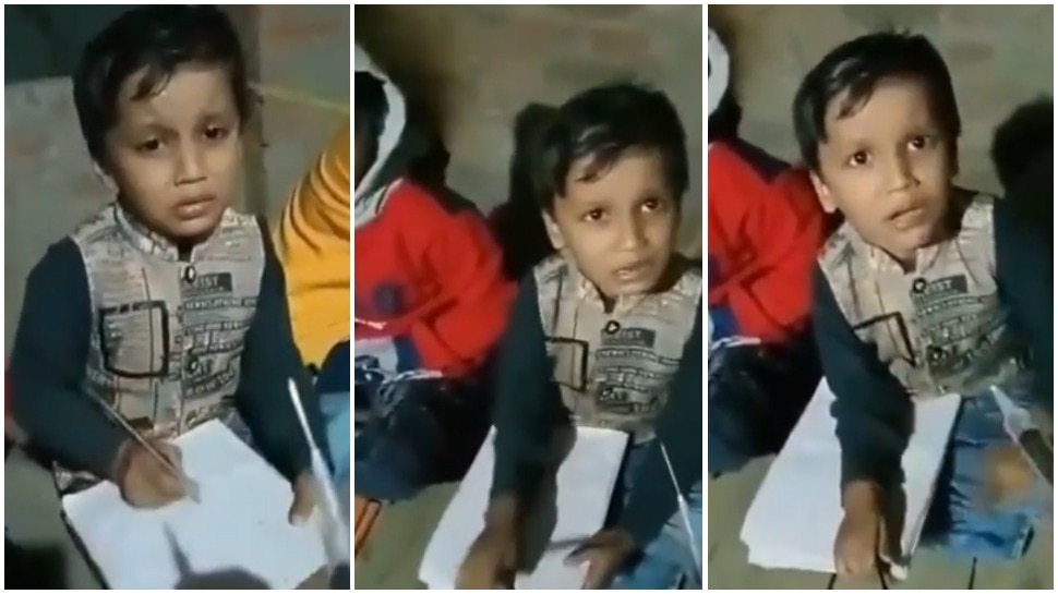 kid viral video afraid of injection requests teacher to spare him ...