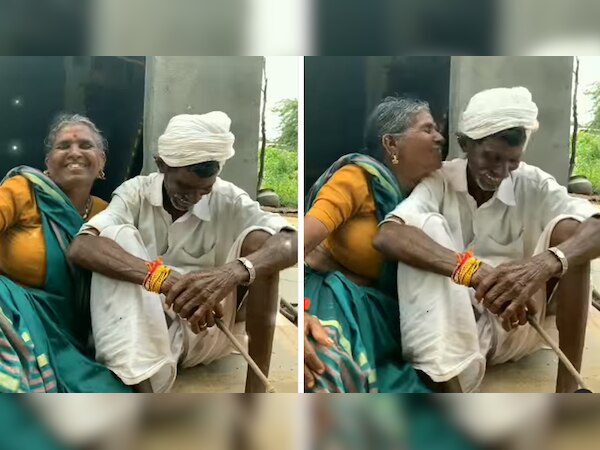 Grandparents kissing video created a sensation on the Internet, 6 ...