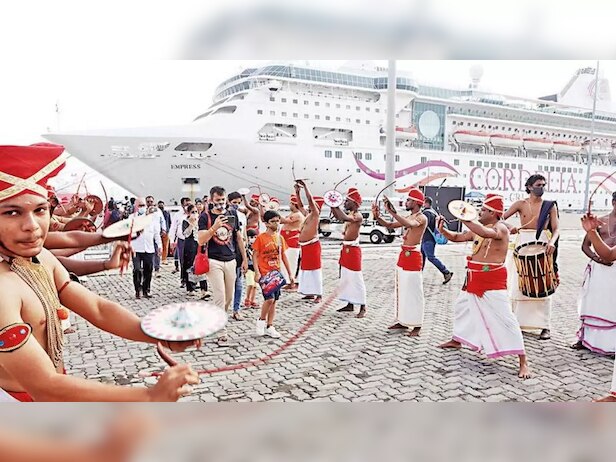 After covid period first Luxury cruise liner Cordelia reaches Kochi ...