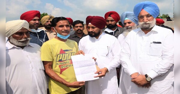 CM ChannI handed over appointment letters for government jobs to the ...
