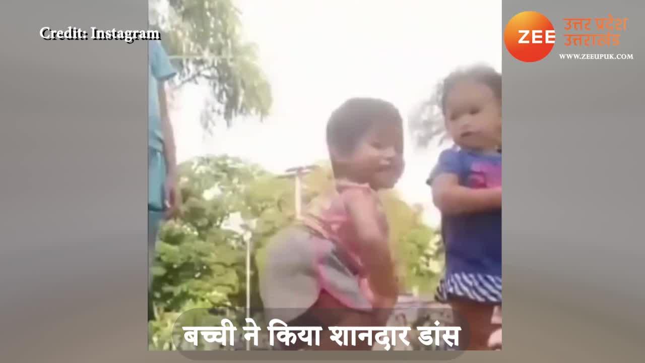 cute little girl Twerking dance video gone viral on social media uppm ...