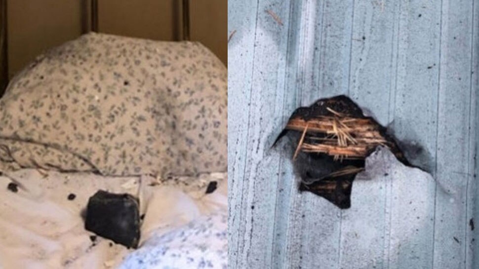 Meteor crashes from space onto womans bed inches from her head viral ...