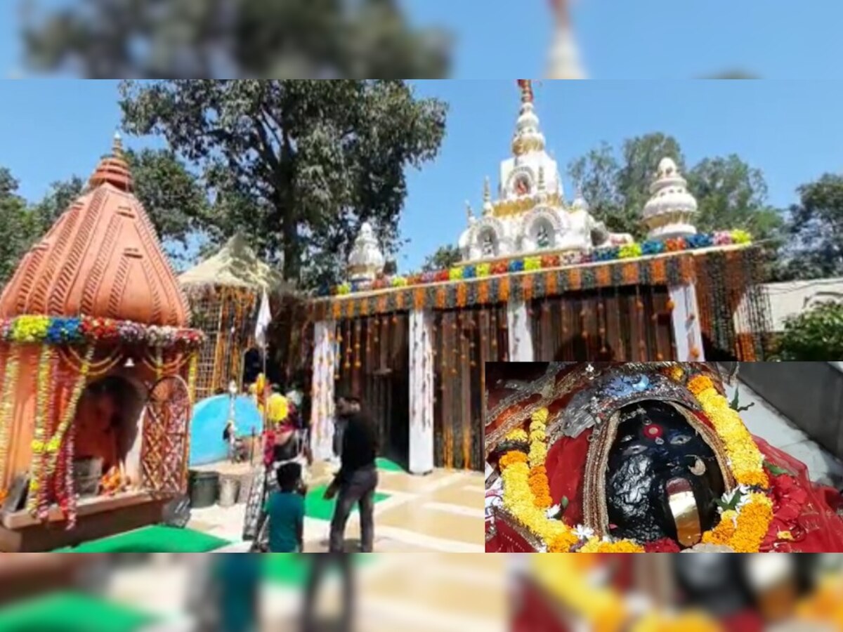 navratri special 2021 goddess kali sculpture in balaghat lie down on ...