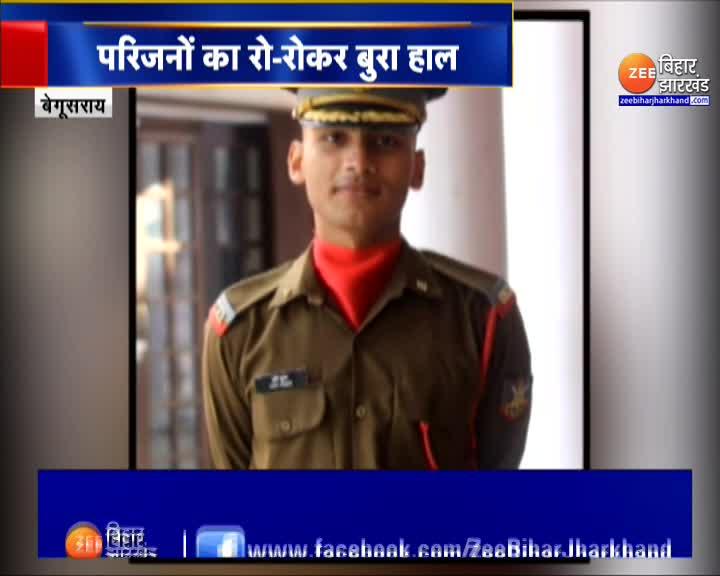 Lt Rishi Ranjan Singh, a resident of Begusarai, martyred in a landmine ...