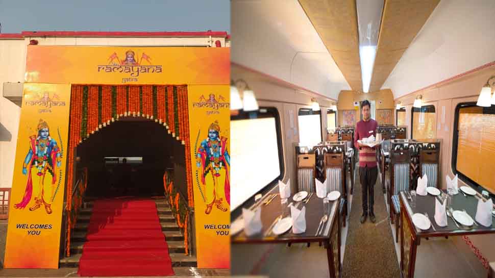 Ramayana Circuit Train departs on Ram Darshan 17 day journey from ...