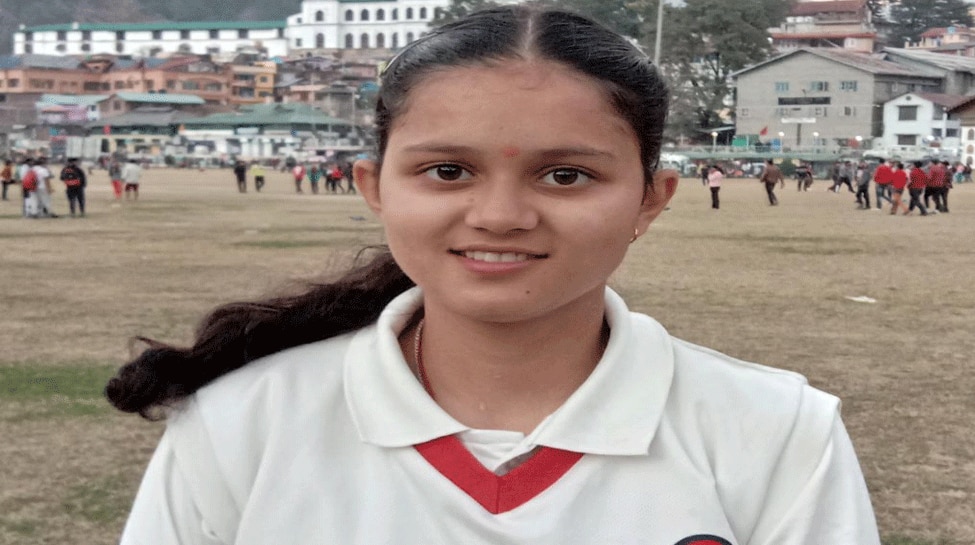 chamba player kashika thakur made her debut memorial cricket ...