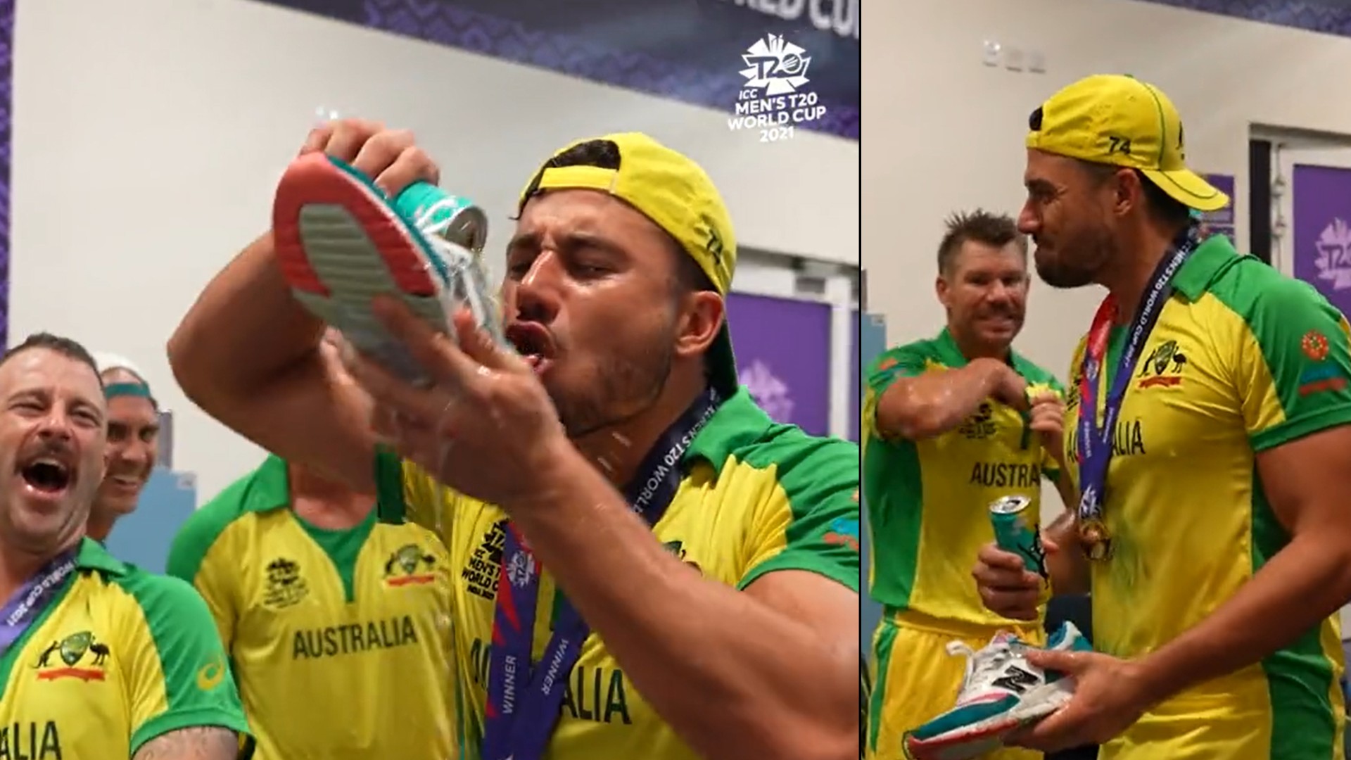 Knowledge Australian Cricket Team Players Drink Beer in Shoe Know Shui ...