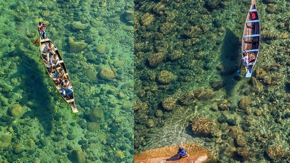 Meghalaya: Umngot river crystal clear water goes viral, cleanest in the ...