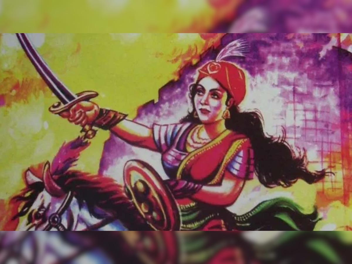 Jhalkari bai jayanti jhansi ki rani laxmibai history 1857 rebellion ...