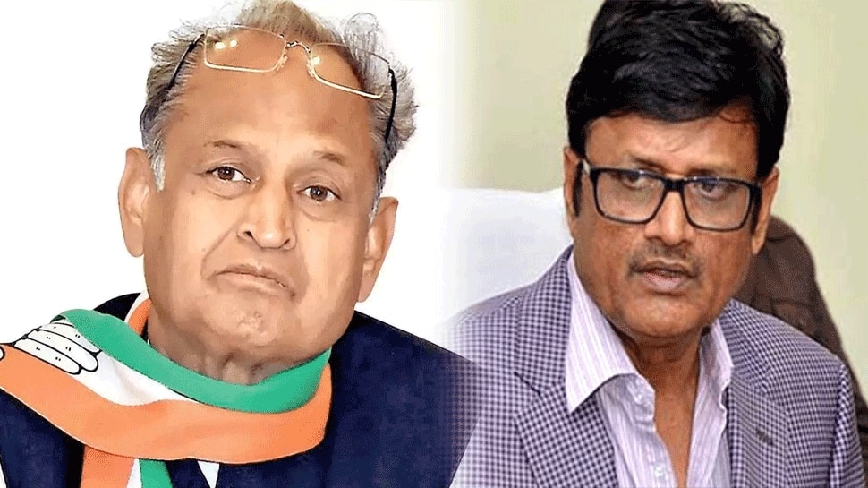 Cabinet Reorganization Rajendra Rathod targeted CM Ashok Gehlot ...
