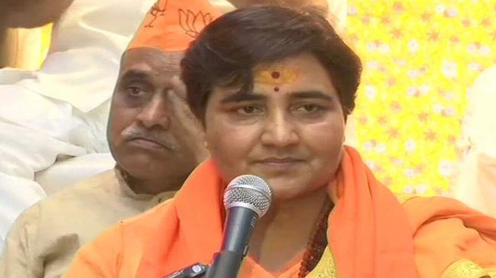 Sadhvi Pragya said Freedom in the true sense has come on the arrival of ...
