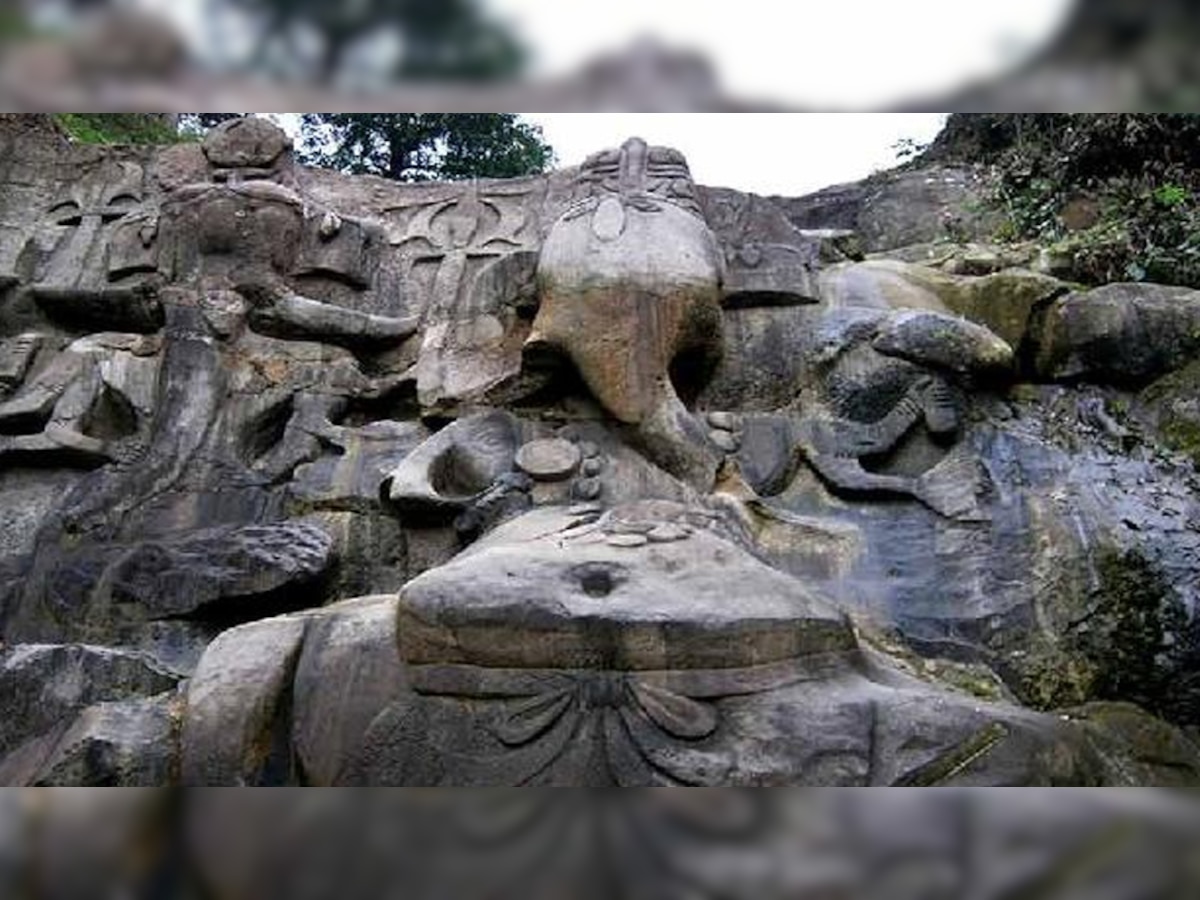 Unakoti Temple in Tripura, Lord Shiva had cursed 1 crore gods to be ...