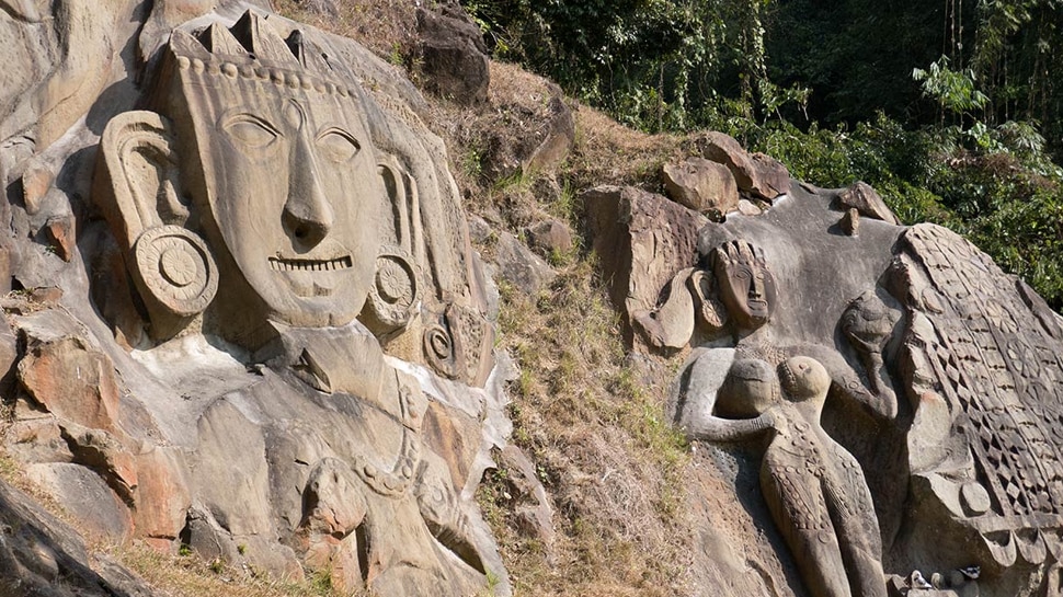 Unakoti Temple in Tripura, Lord Shiva had cursed 1 crore gods to be ...