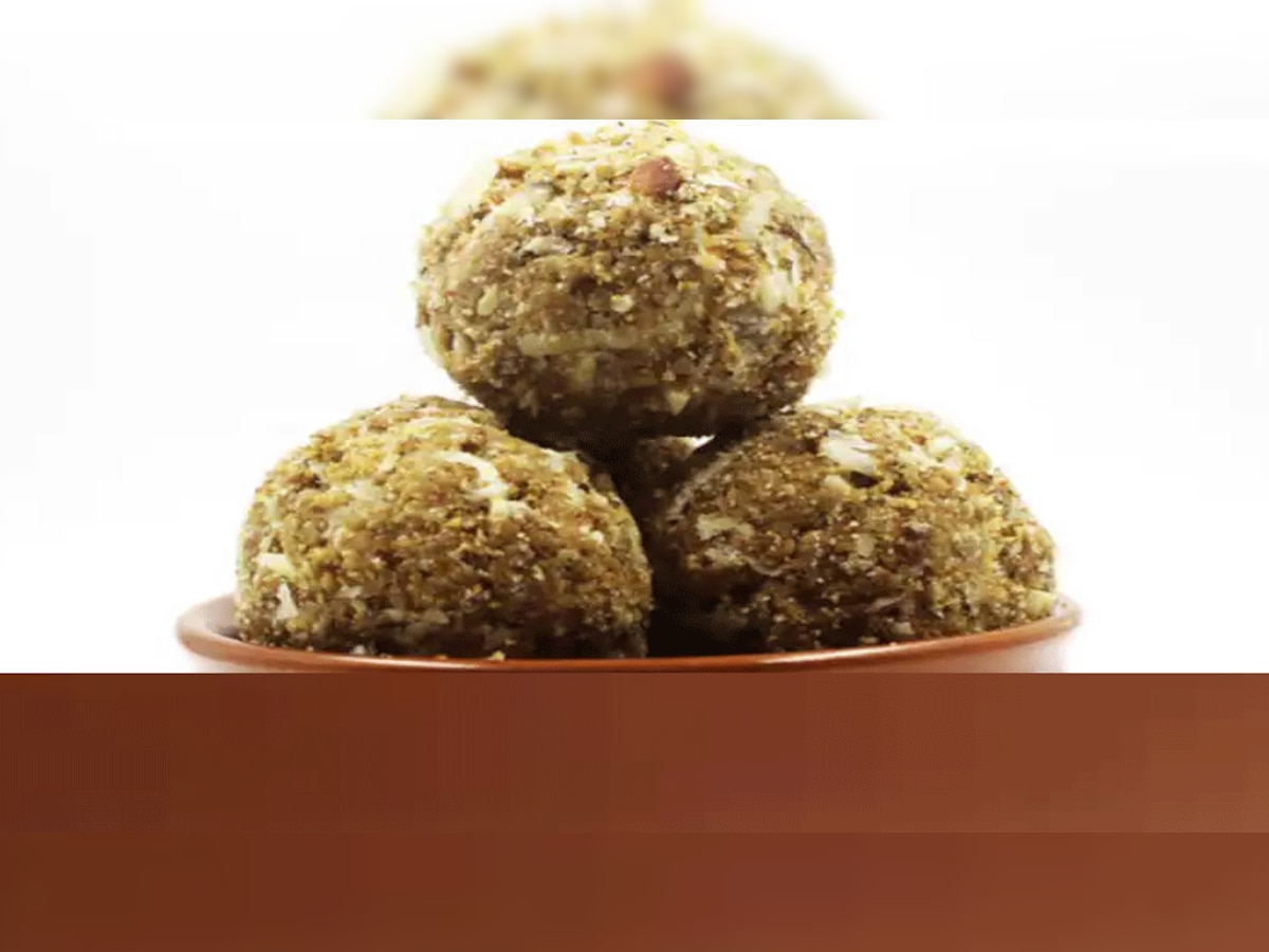 healthy laddu for winter season, kitchen hacks alsi methi laddu, gond ...