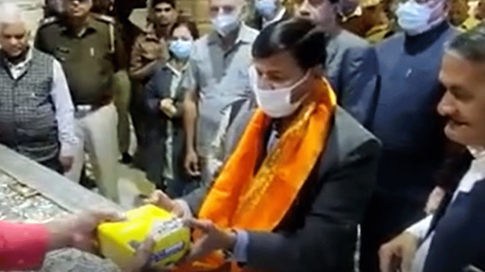Supreme Court Justice Ajay Rastogi visited Sanwalia Seth Temple ...