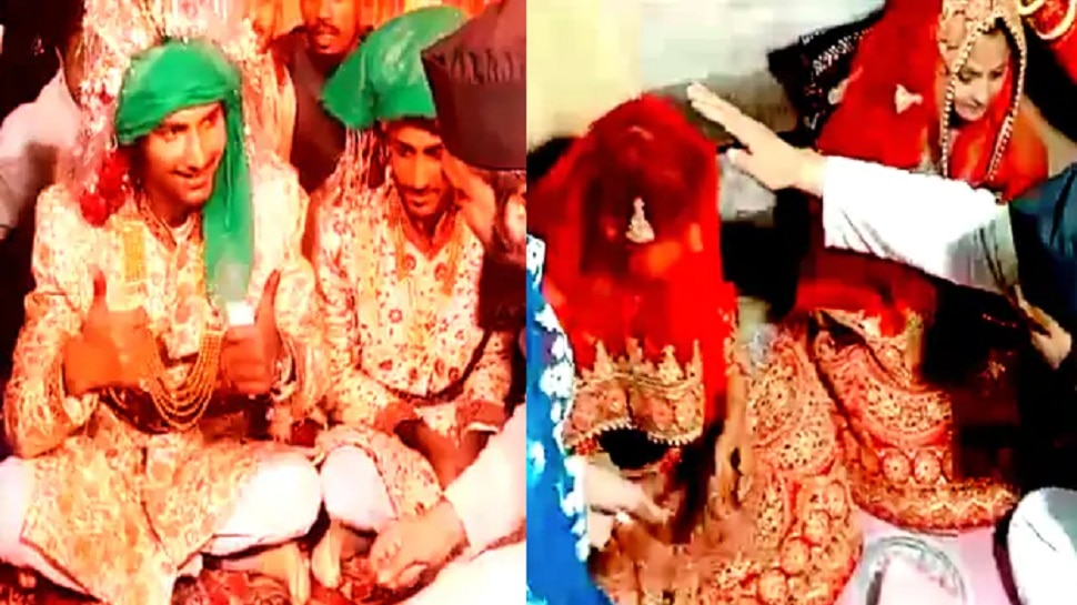 Marriage In Sign Language bride and groom agreed by showing their thumb ...