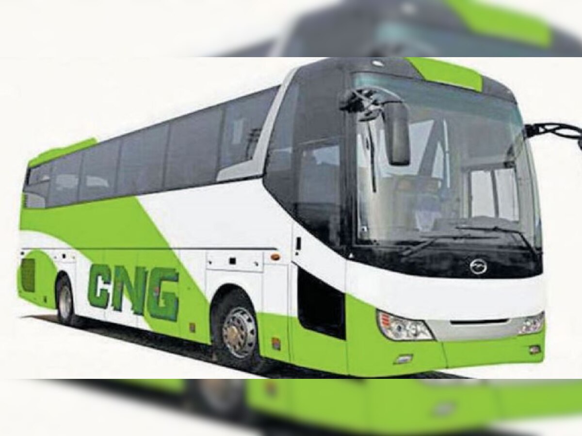 CNG buses will run in Patna city pollution will be less |CNG बसों की ...