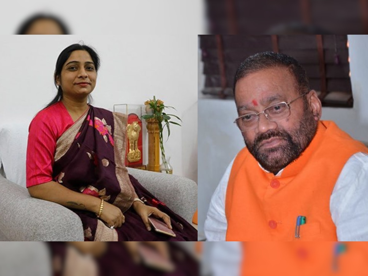 Man Claimed To Be Husband Of Bjp Mp Sanghamitra Accused Swami Prasad