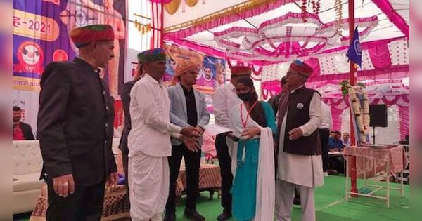 Meghwal Samaj talent honor ceremony held in Dhalop and institute ...