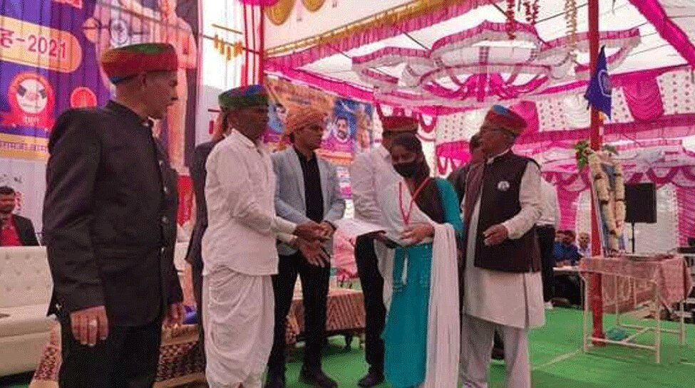 Meghwal Samaj talent honor ceremony held in Dhalop and institute ...