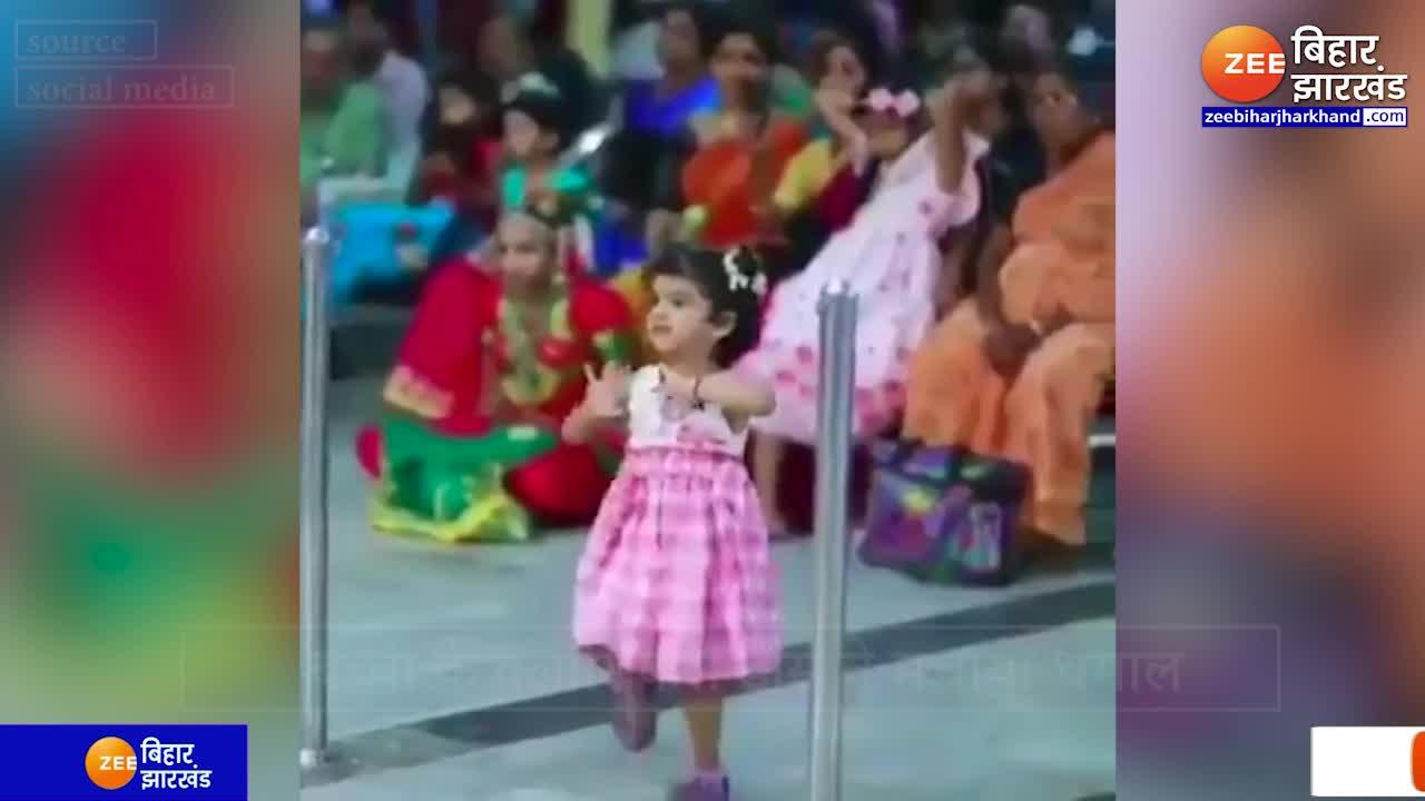 The classical dance of a small girl created a ruckus, the world was ...