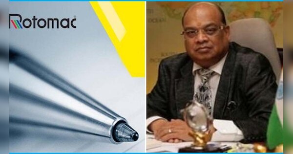 Vikram Kothari owner of Rotomac pen with Likhte Likhte Love Ho Jaye ad ...