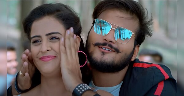 Watch ARVIND AKELA KALLU YAMINI SINGH Hot Bhojpuri song Rhumal Khos Ke Video Viral | कल्लू और ...