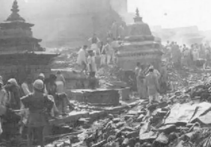 Earthquake in 1934 history whose wounds are still here know facts and ...