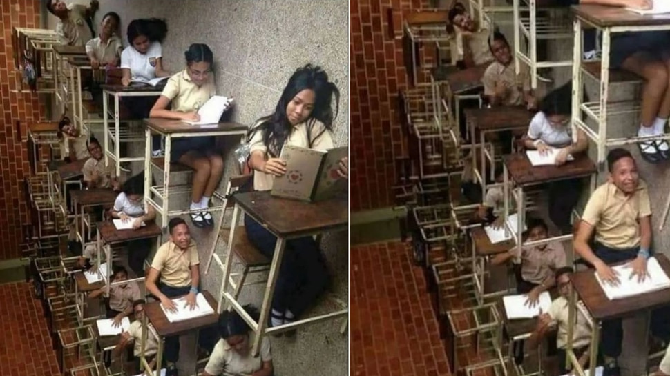 Can you tell how these students are sitting on their seats? Unique ...