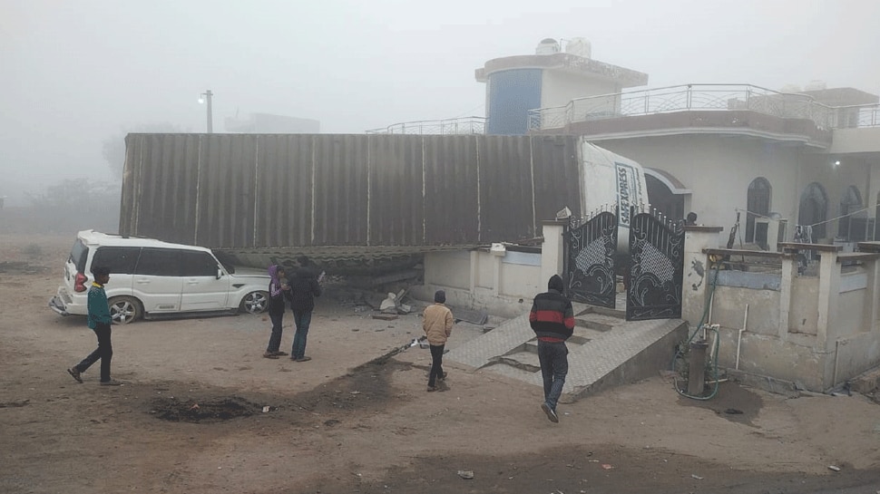 Bundi The container overturned uncontrollably no casualties in the ...