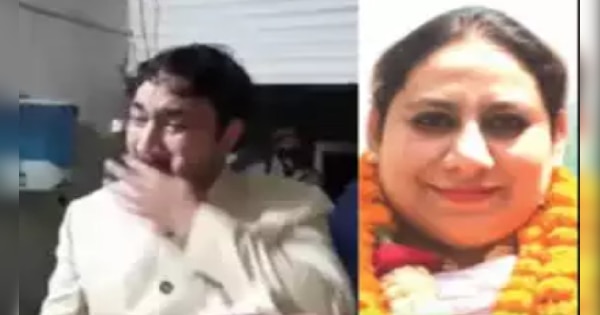 UP Chunav Former BSP Leader Crying Viral Video Arshad Rana wife got ...