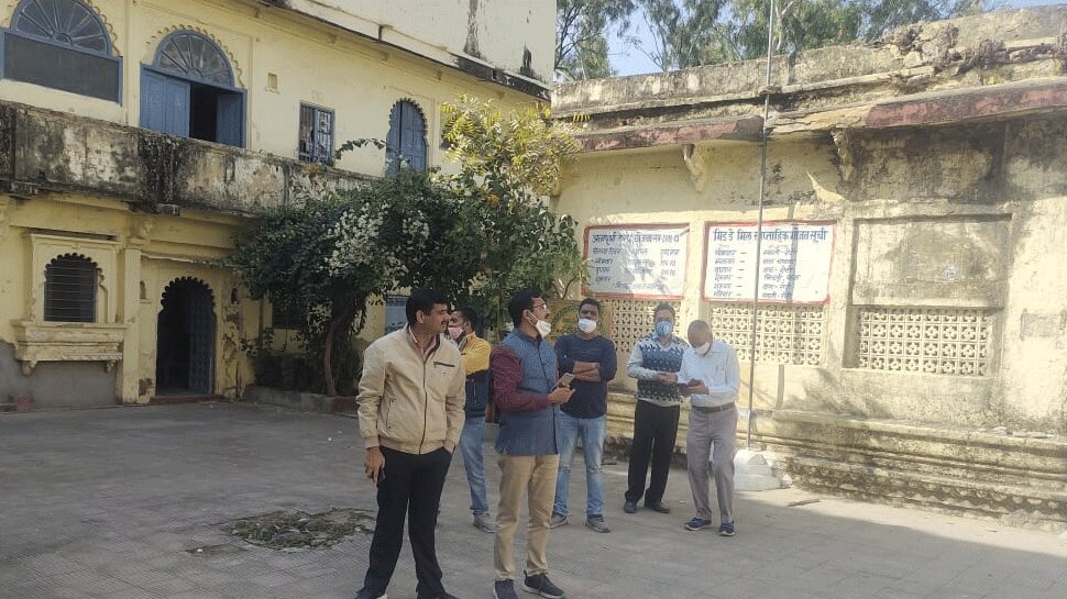 Salumbar Indian Archaeological Conservation Department inspected the ...