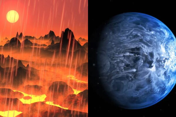 The most dangerous planet of the universe rains iron somewhere rains ...