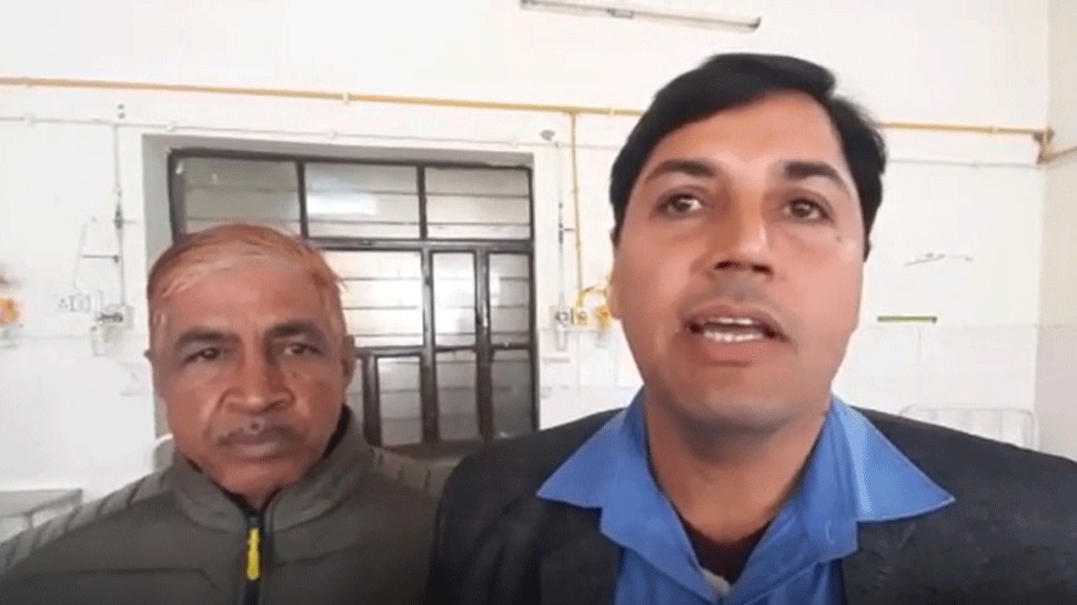 vikas Jakhar fast continues over rigging in reet exam | रीट परीक्षा ...