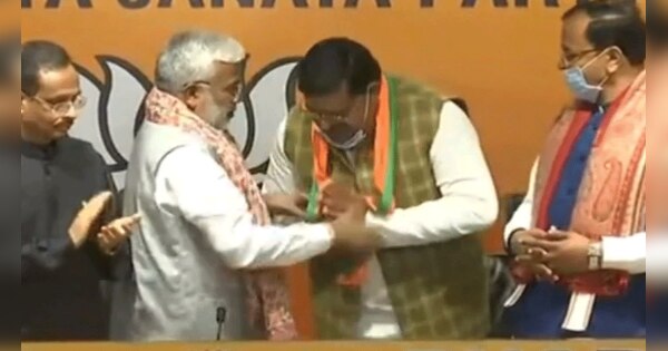 Uttar Pradesh SP MLA from Jalalpur Subhash Rai joined BJP| UP: जलालपुर ...